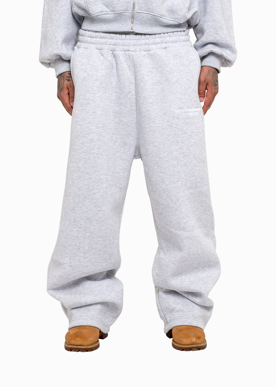 GREY JOGGER – BLACK MONEY STACKS